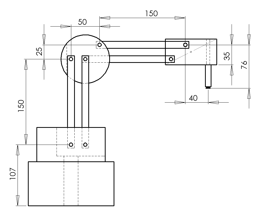 Forward and Inverse Kinematics on Dobot Magician Lite | Arjun Singh Yadav